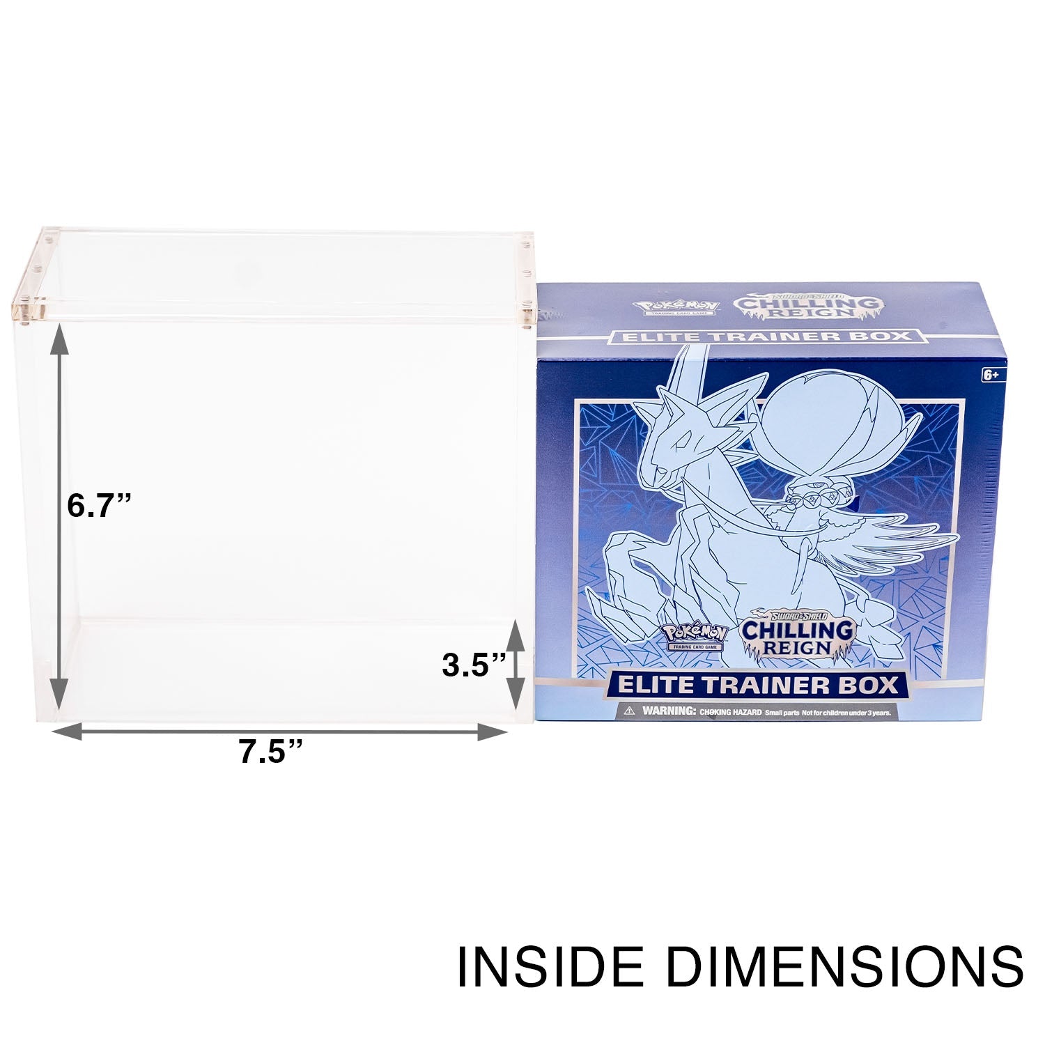 Acrylic Case for Pokemon Elite Trainer Box – Platinum Protectors Wholesale